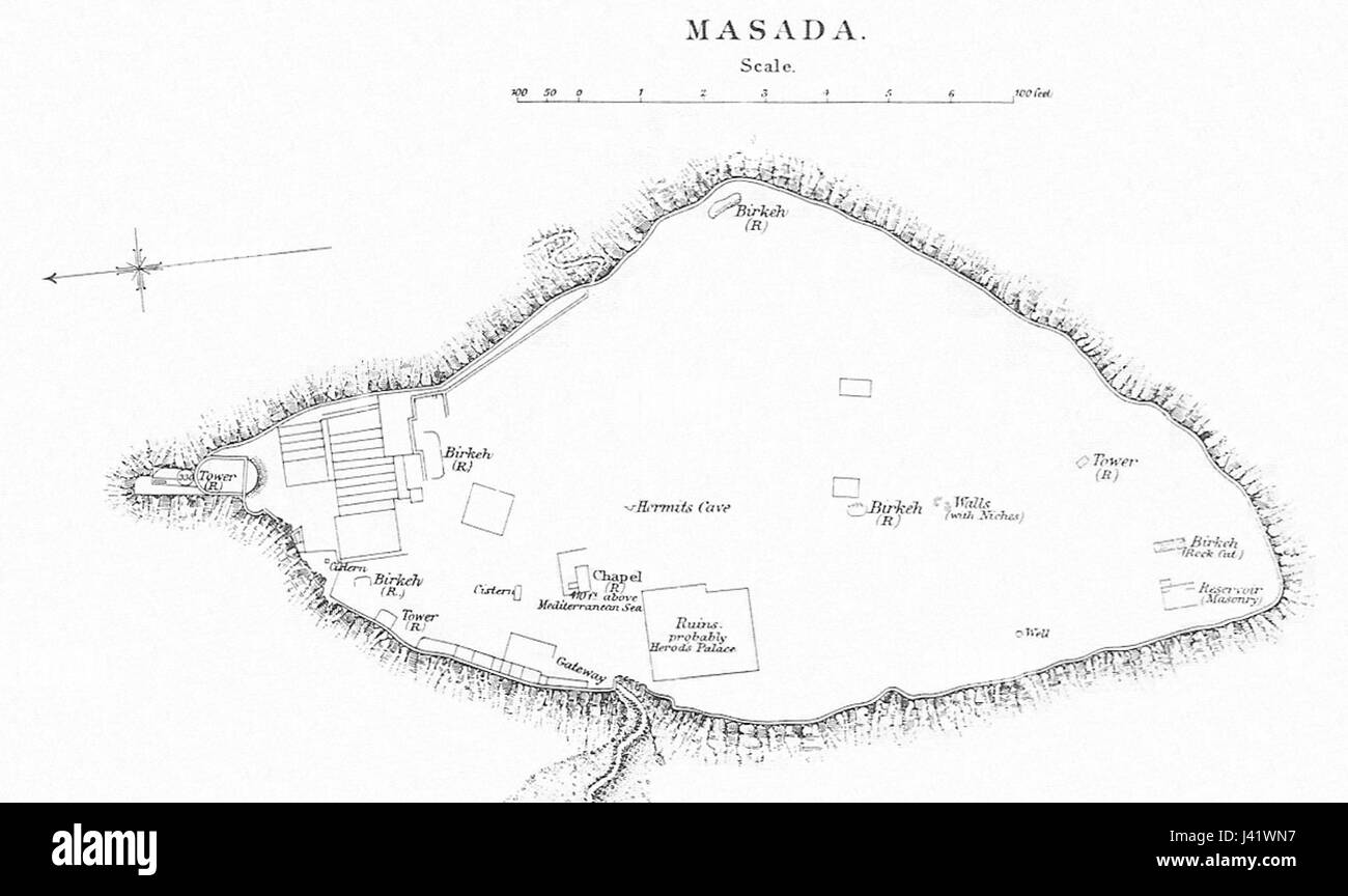 Masada Map High Resolution Stock Photography and Images - Alamy