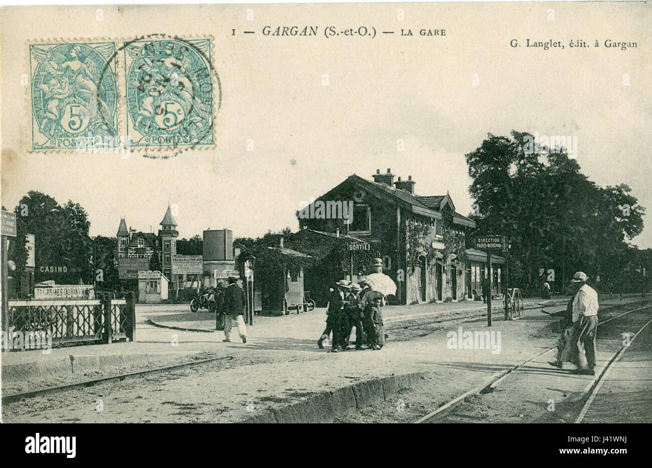 This image depicts La Gare, a French railway station, known for its ...