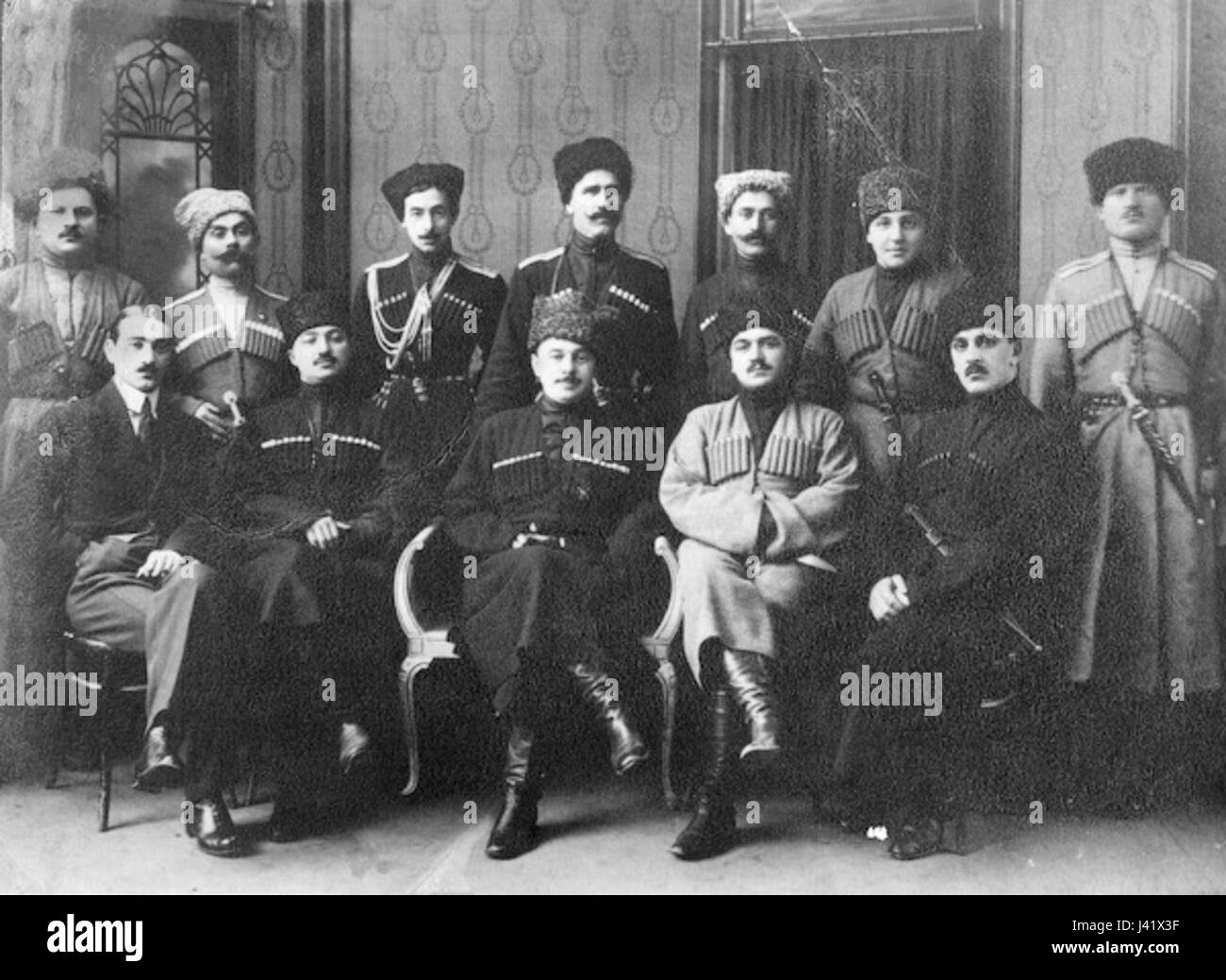 Leaders of the Mountainous Republic of the Northern Caucasus Stock ...