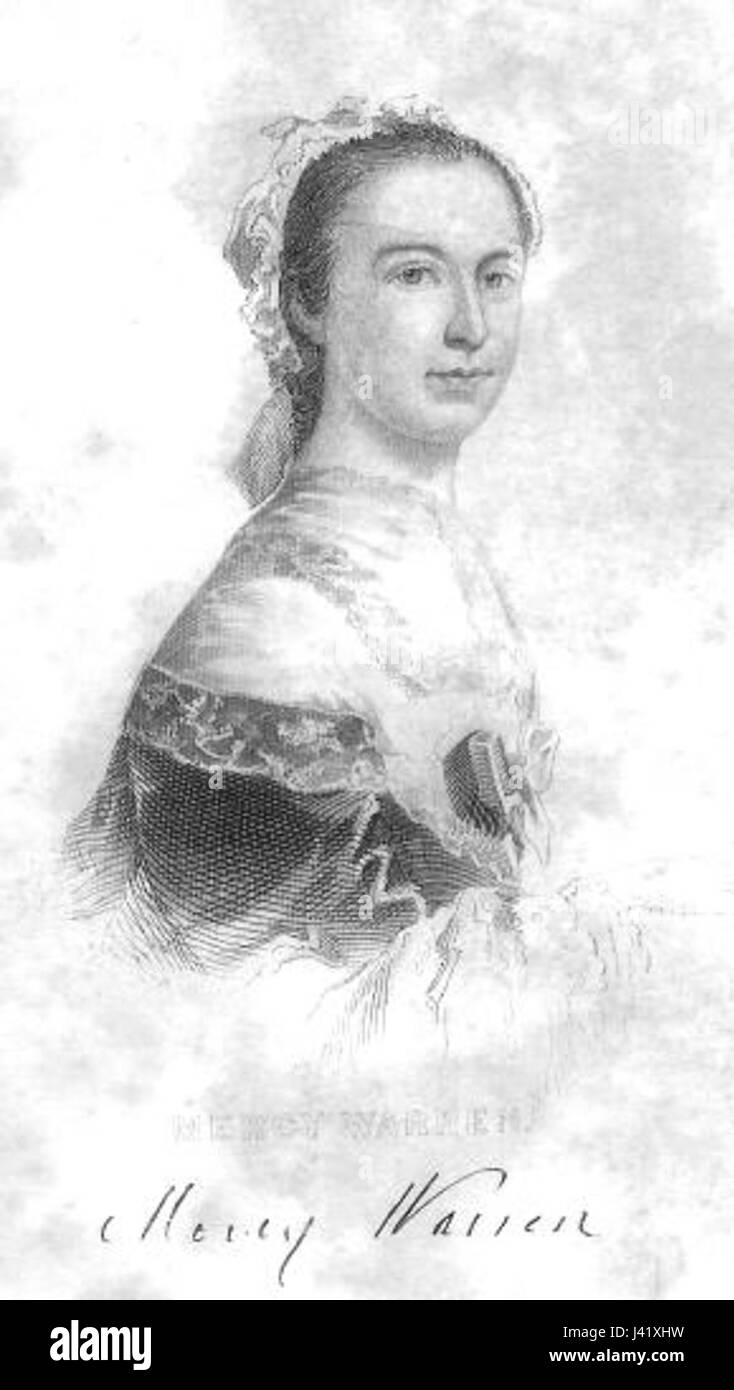 Mercy otis warren revolutionary war hi-res stock photography and images ...