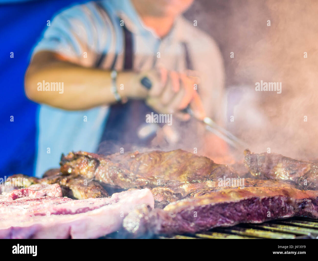 Asado gaucho argentina hi-res stock photography and images - Alamy