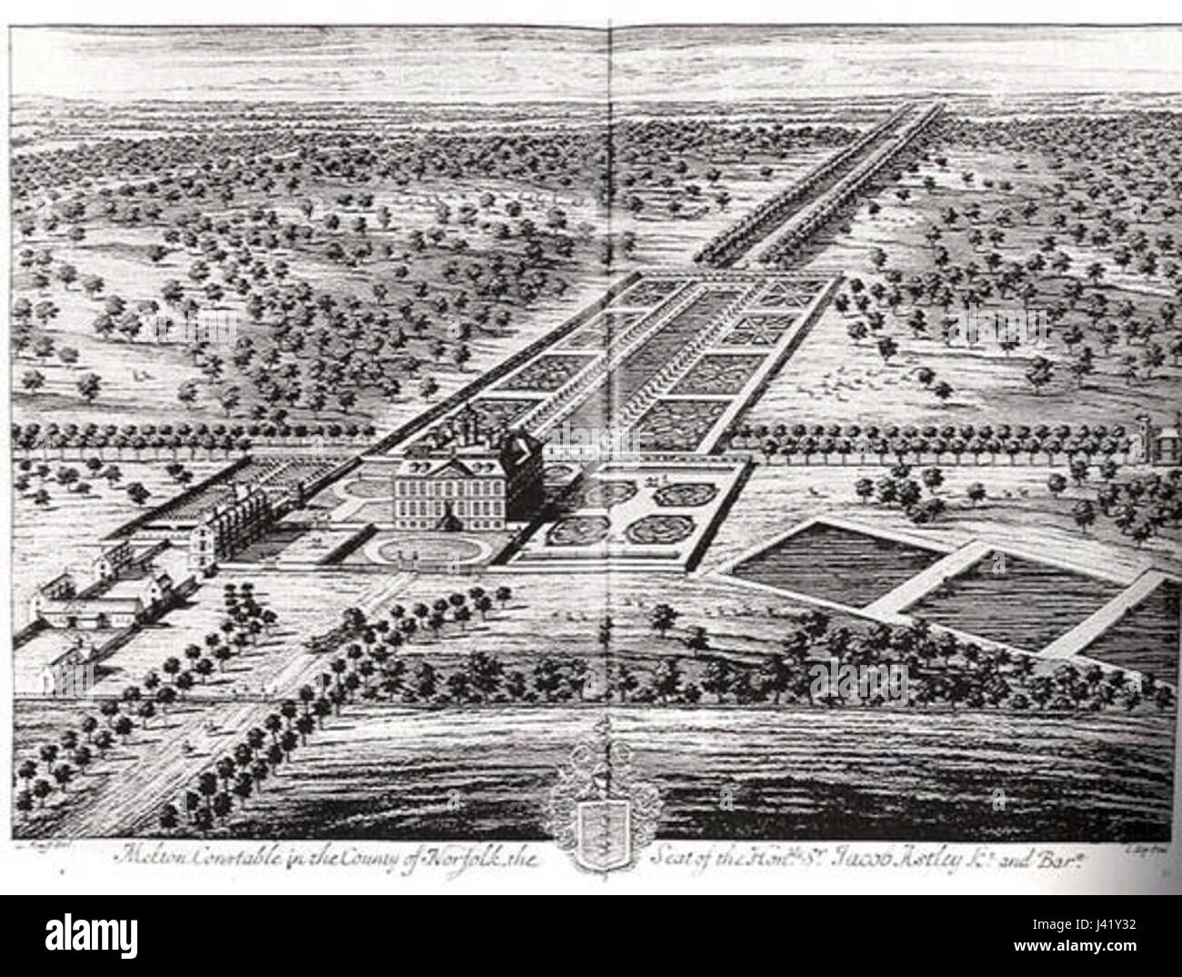 Melton Constable Hall is a historic country house in Norfolk, England ...