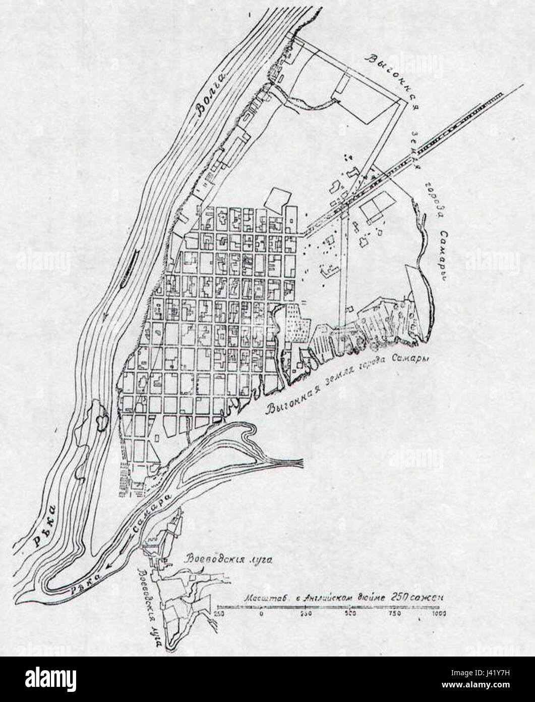 Samara map hi-res stock photography and images - Alamy