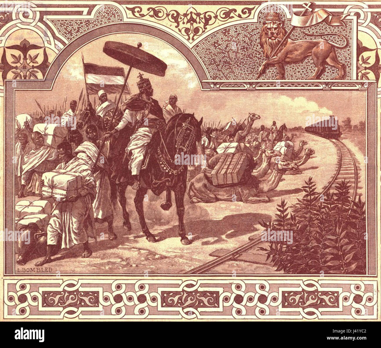 Menelik ii hi-res stock photography and images - Alamy