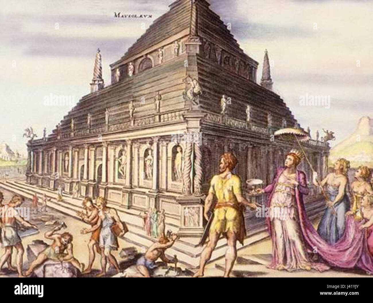 Mausoleum at halicarnassus hi-res stock photography and images - Alamy
