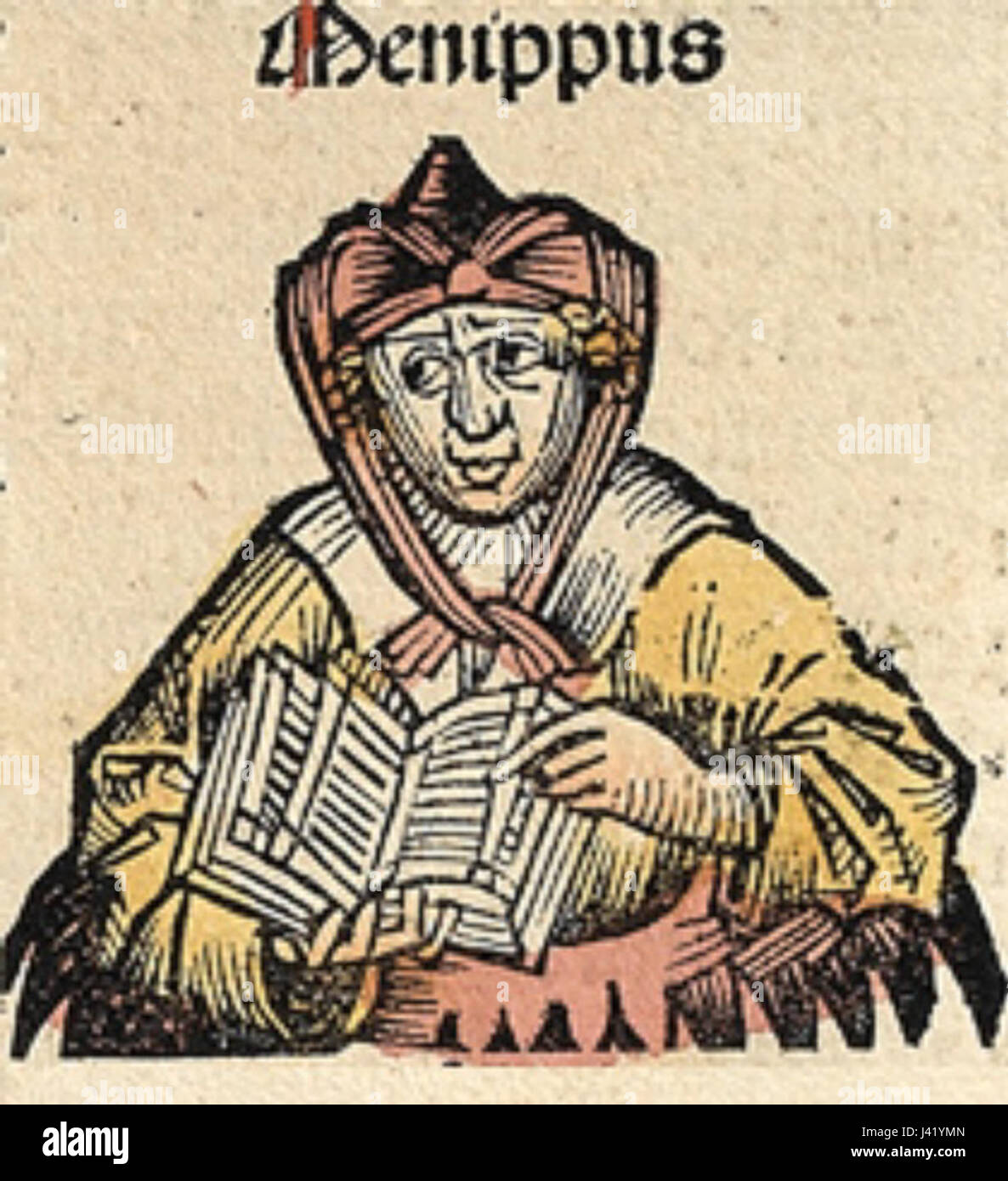 Menippus Nuremberg Chronicle Stock Photo - Alamy