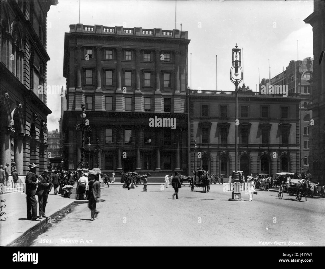 This photograph of Martin Place in Sydney, taken from The Powerhouse ...