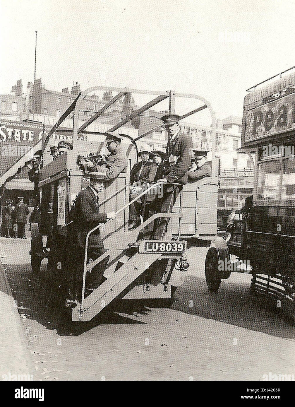 The lorry bus from 1919 was a significant development in transportation ...