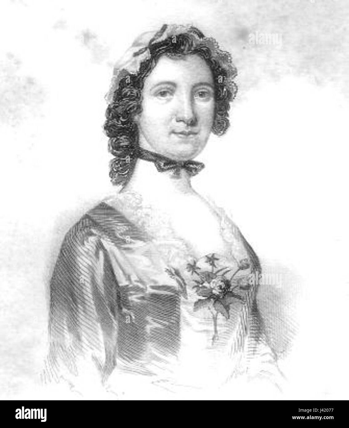 Mary Philipse frontispiece Stock Photo - Alamy