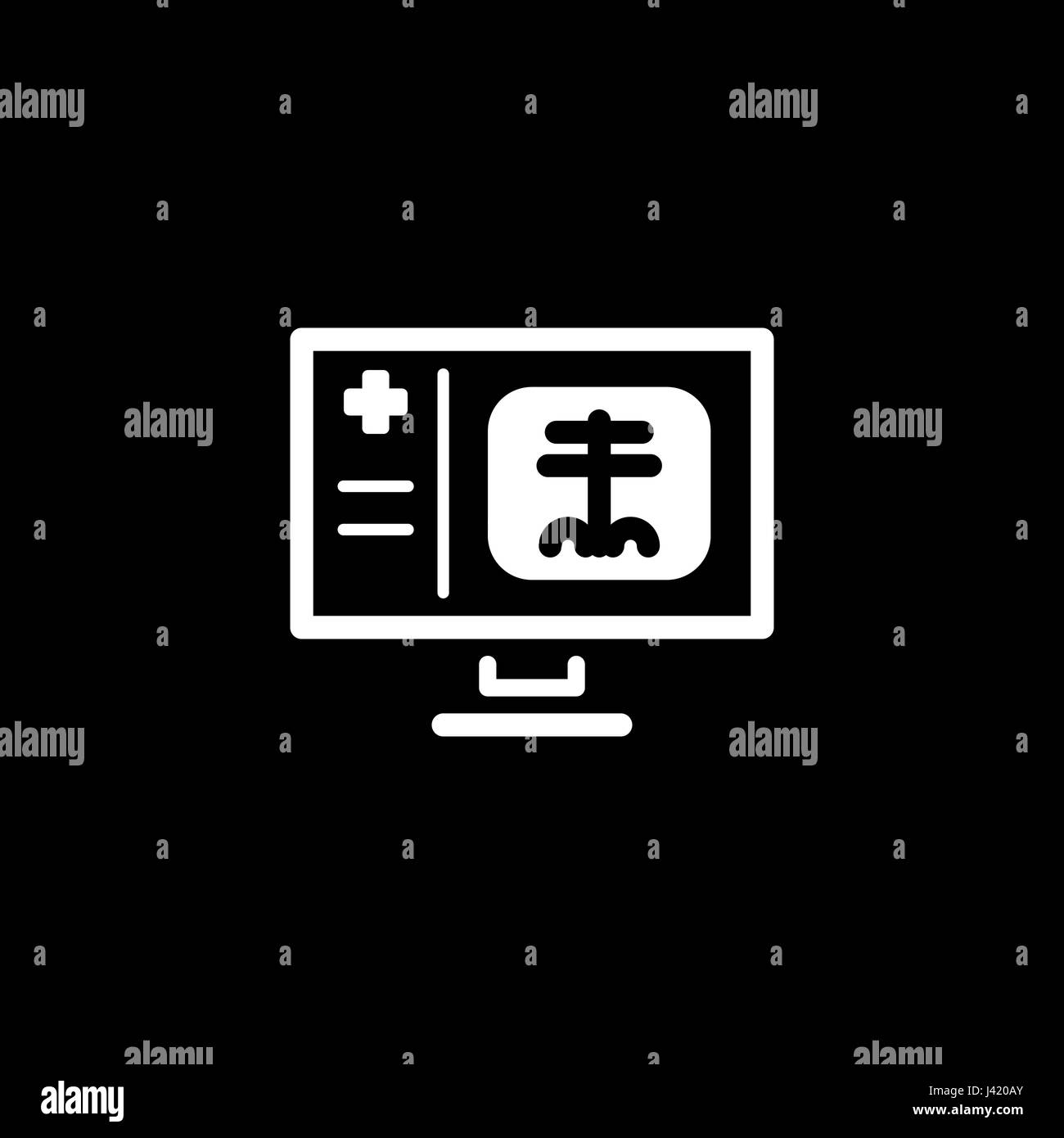 Radiology and Medical Services Icon Stock Vector Image & Art - Alamy