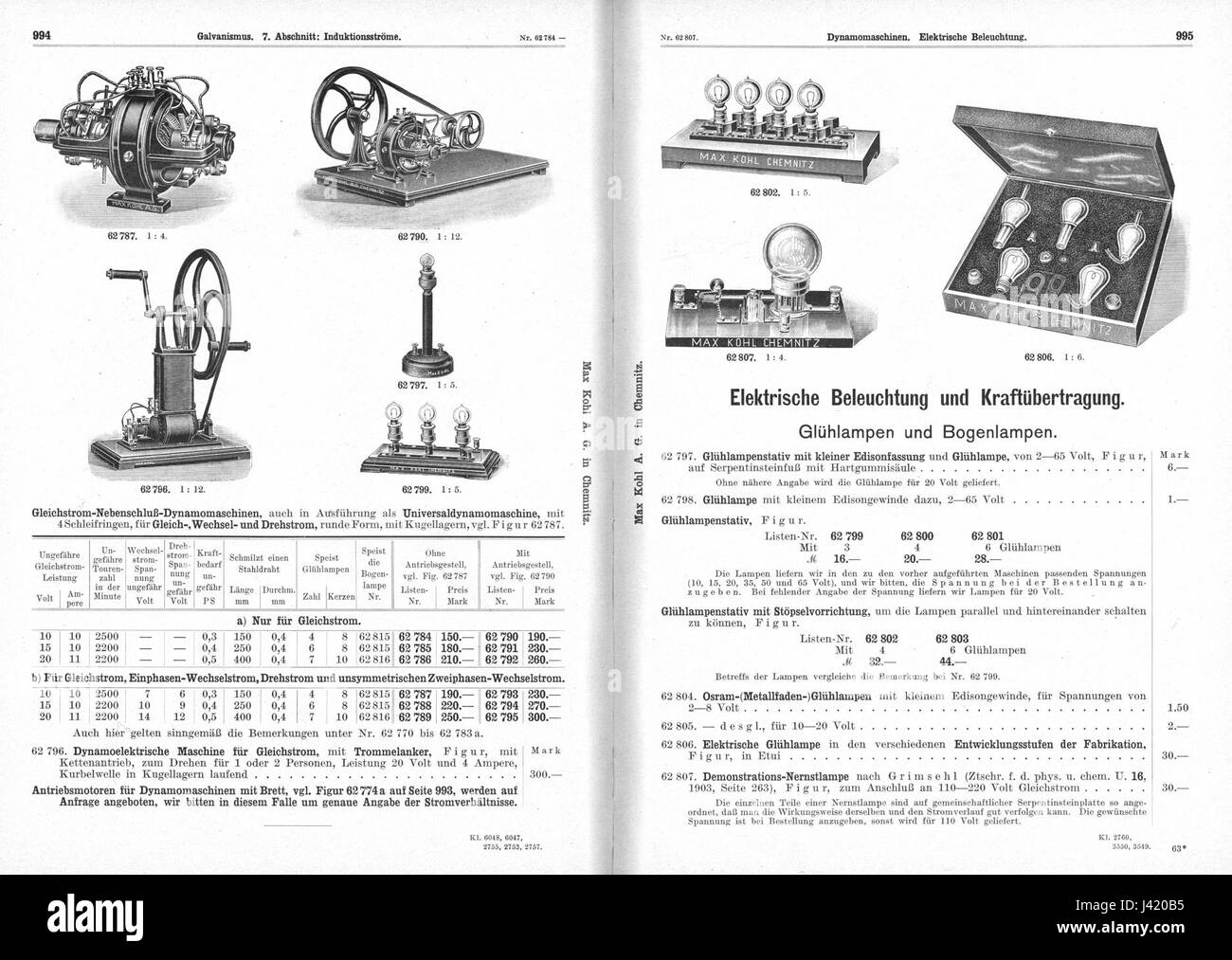 Max Kohl was a German manufacturer known for producing high-quality ...
