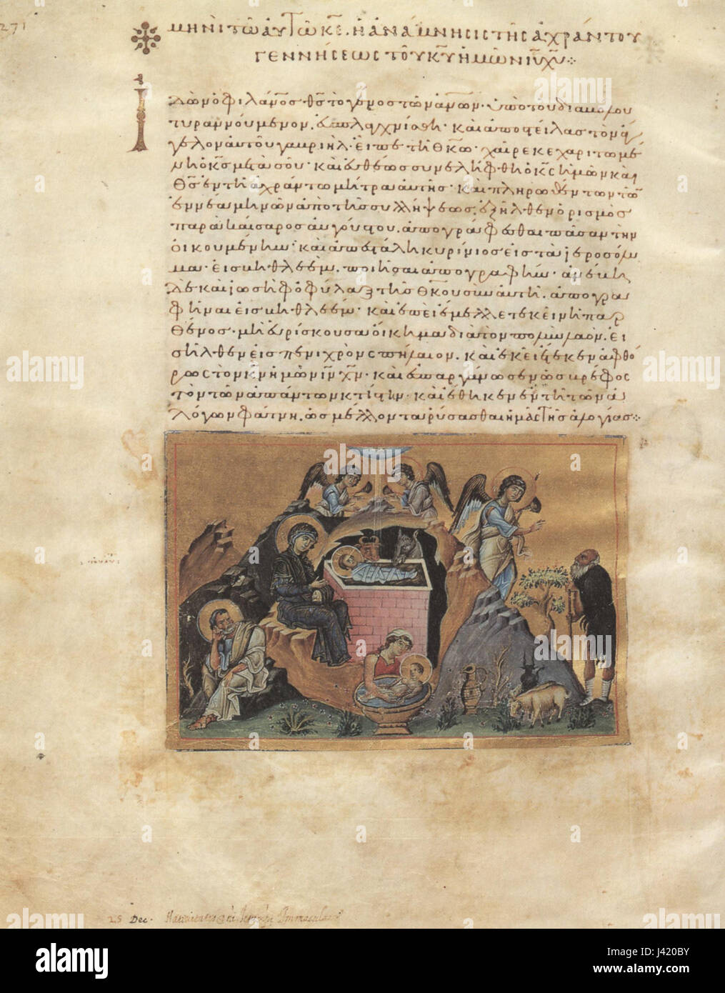 The Menologion of Basil is a medieval manuscript that contains a ...