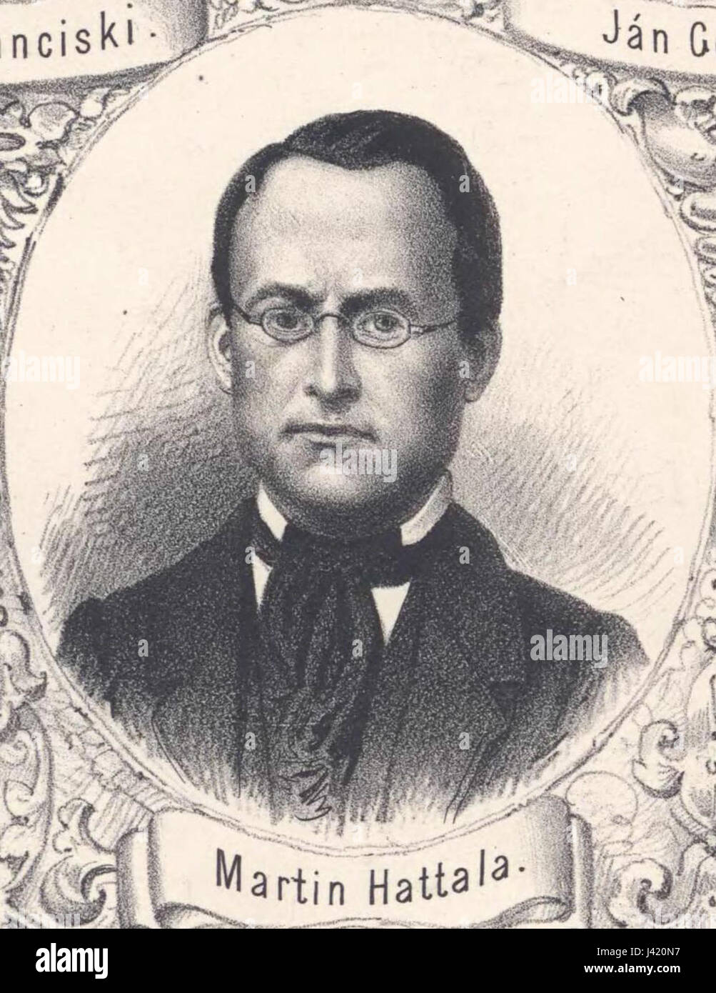 Martin Hattala 1863 Stock Photo - Alamy