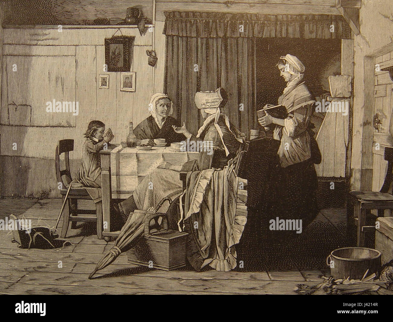 'La visite du dimanche' is a French phrase meaning 'The Sunday Visit ...