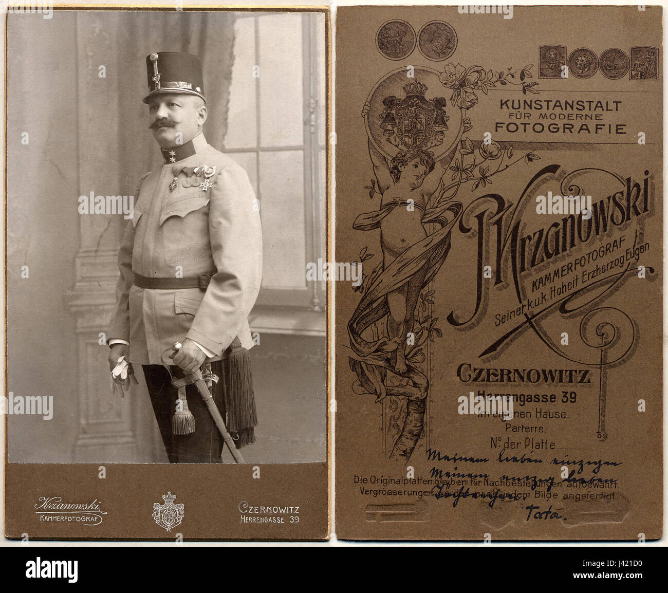 Vintage czernowitz map hi-res stock photography and images - Alamy