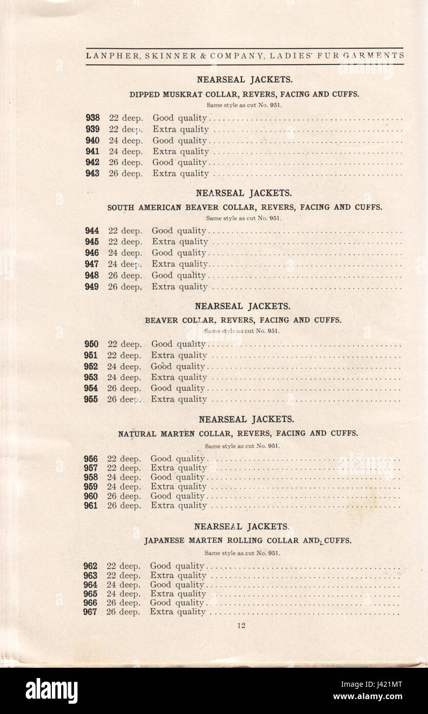 Lanpher Furs is a historical brand known for its high-quality fur ...