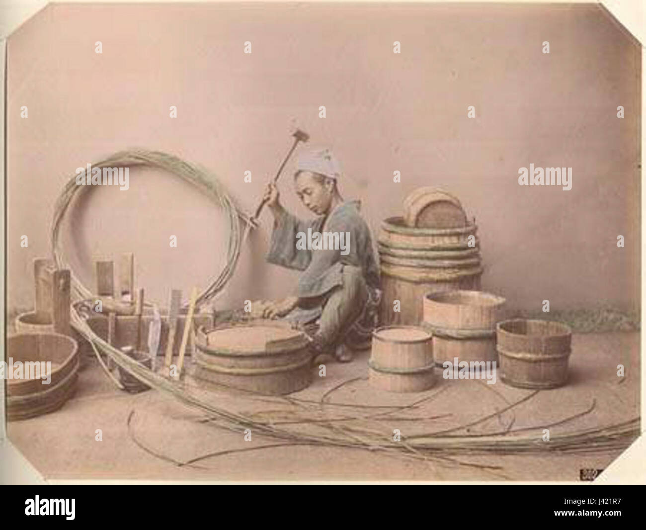 Kusakabe Kimbei was a renowned Japanese photographer, known for his ...