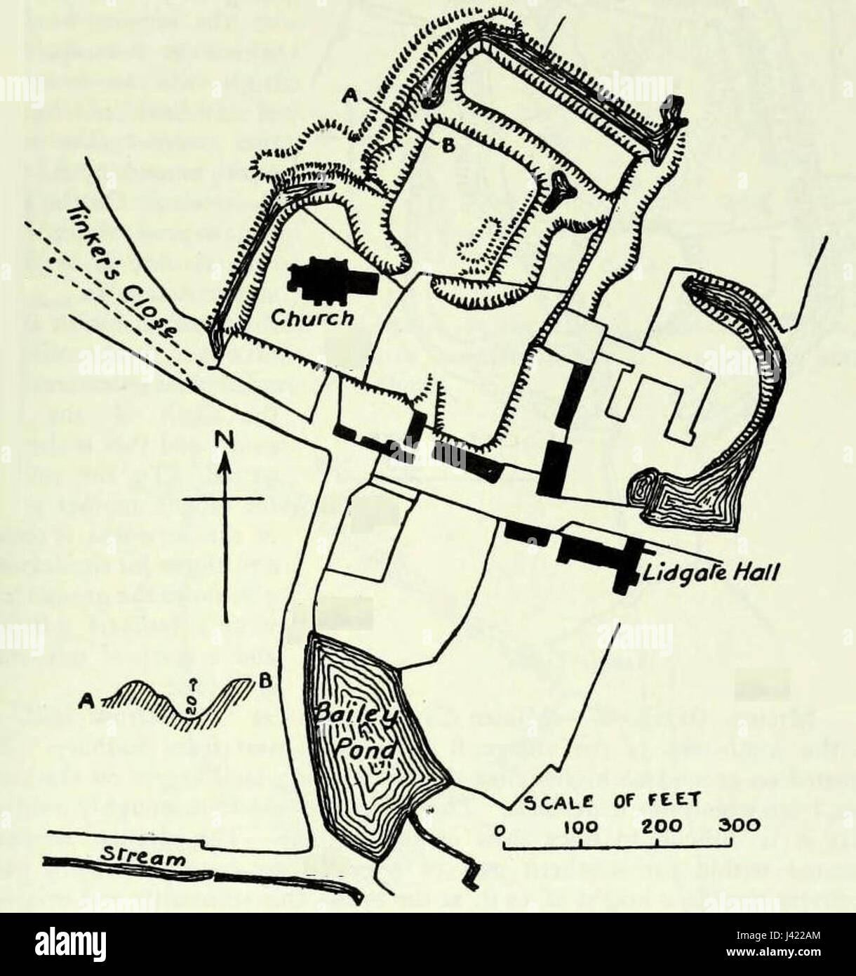 Lidgate castle hi-res stock photography and images - Alamy