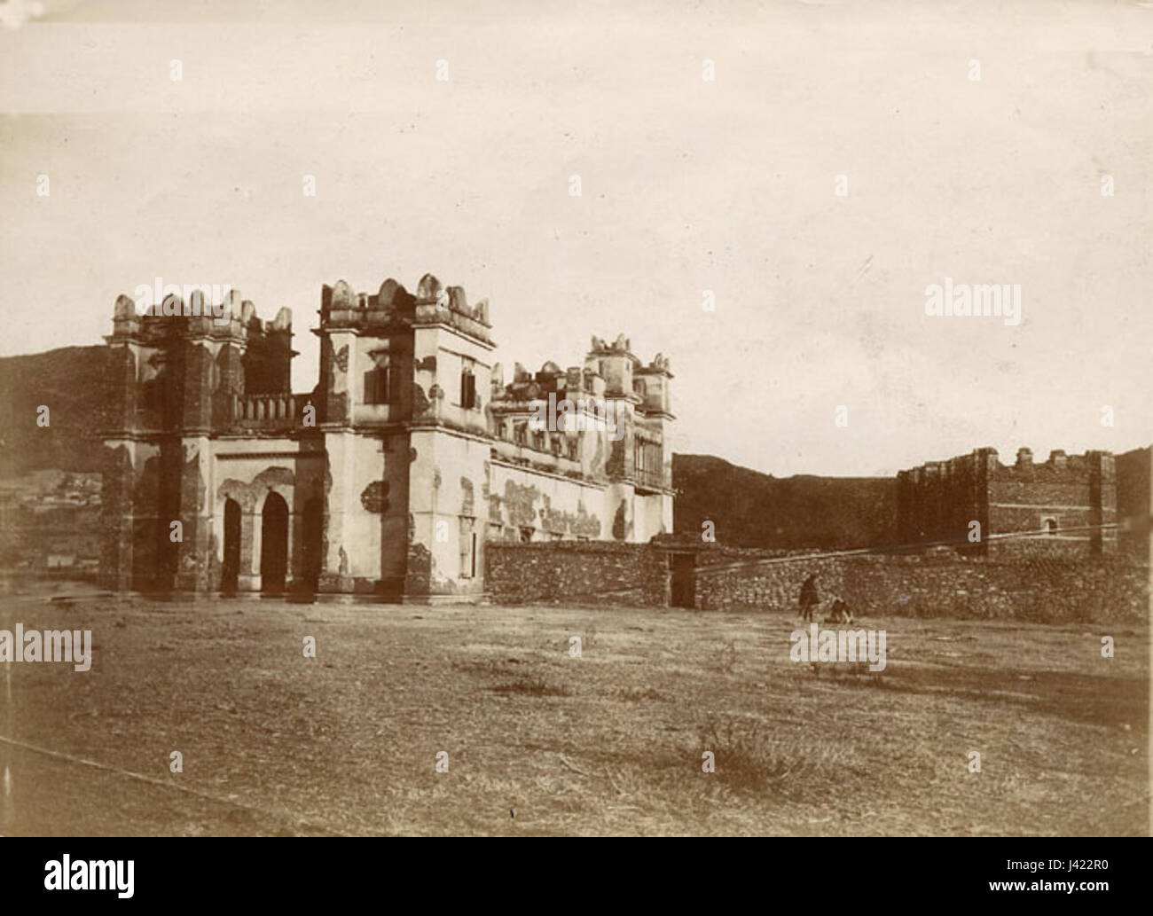 An image depicting the city of Mekele in 1896, showcasing its urban ...