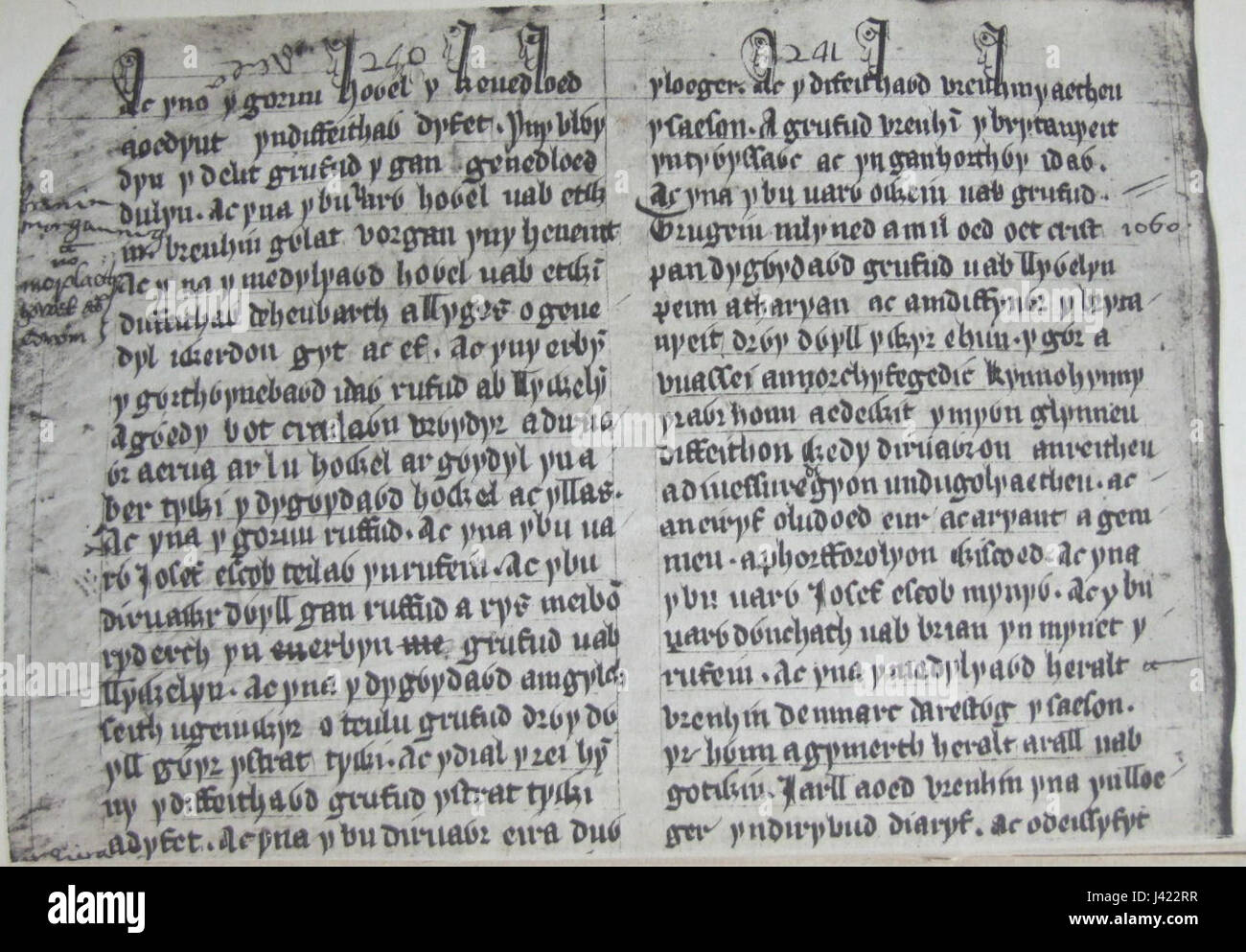 Wales medieval poetry hi-res stock photography and images - Alamy