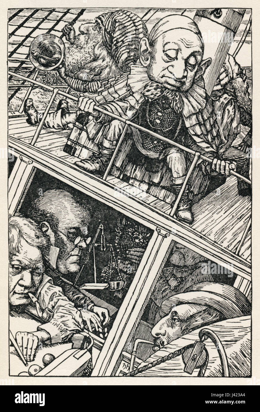 Lewis carroll the hunting of the snark hi-res stock photography and ...
