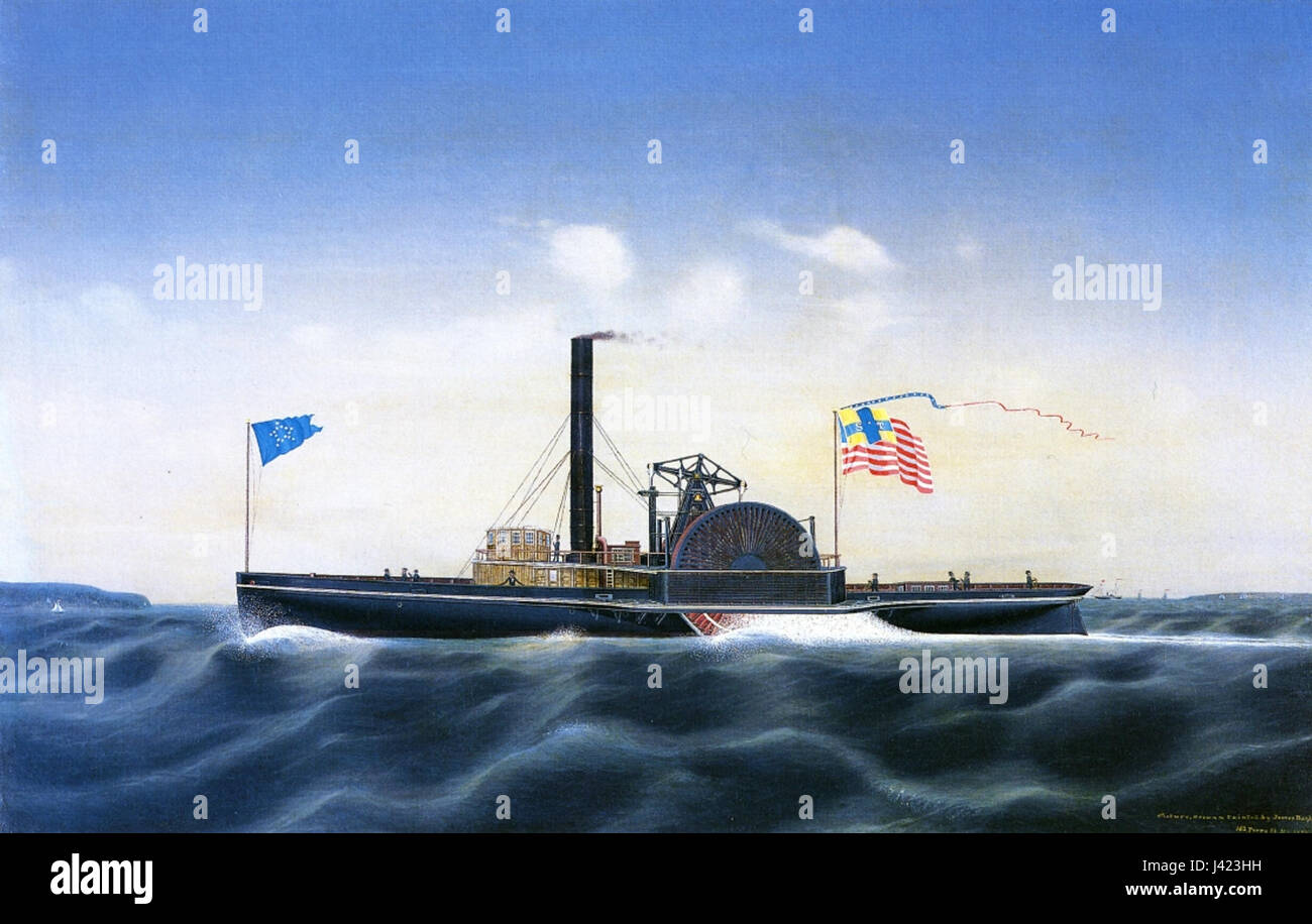 Steam ships 1800s hi-res stock photography and images - Alamy