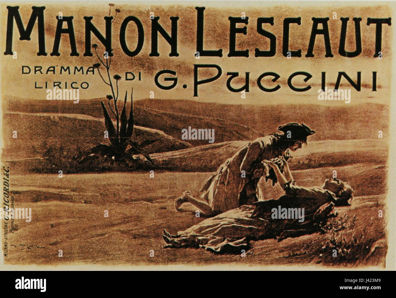 Italian opera posters hi-res stock photography and images - Alamy