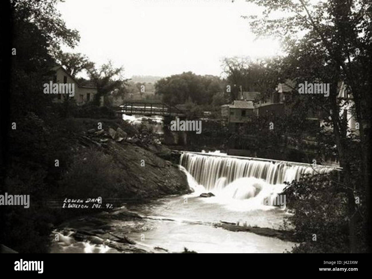 Wilton maine map hi-res stock photography and images - Alamy