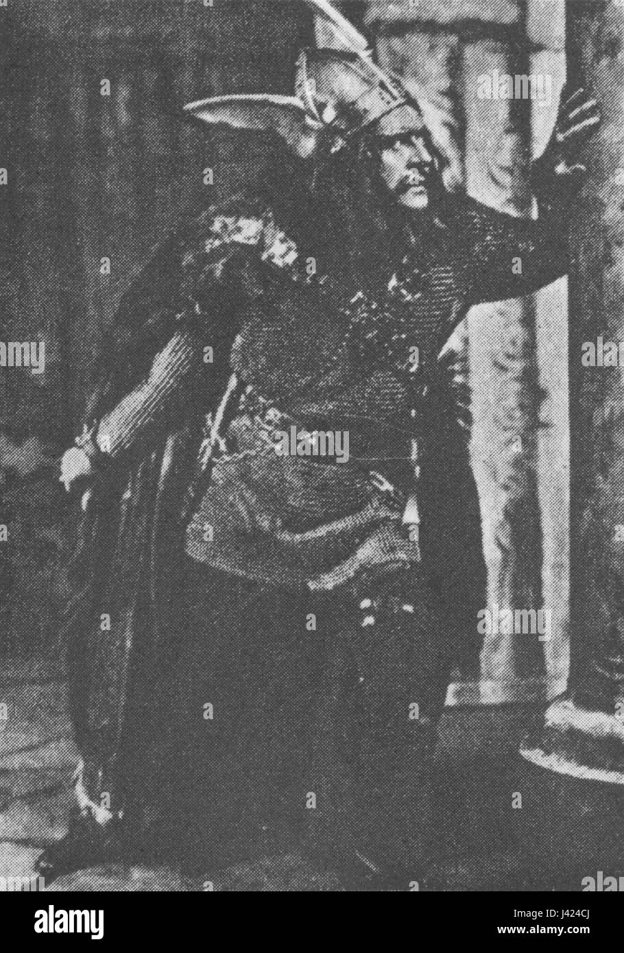 Macbeth Herbert Beerbohm Tree Stock Photo - Alamy