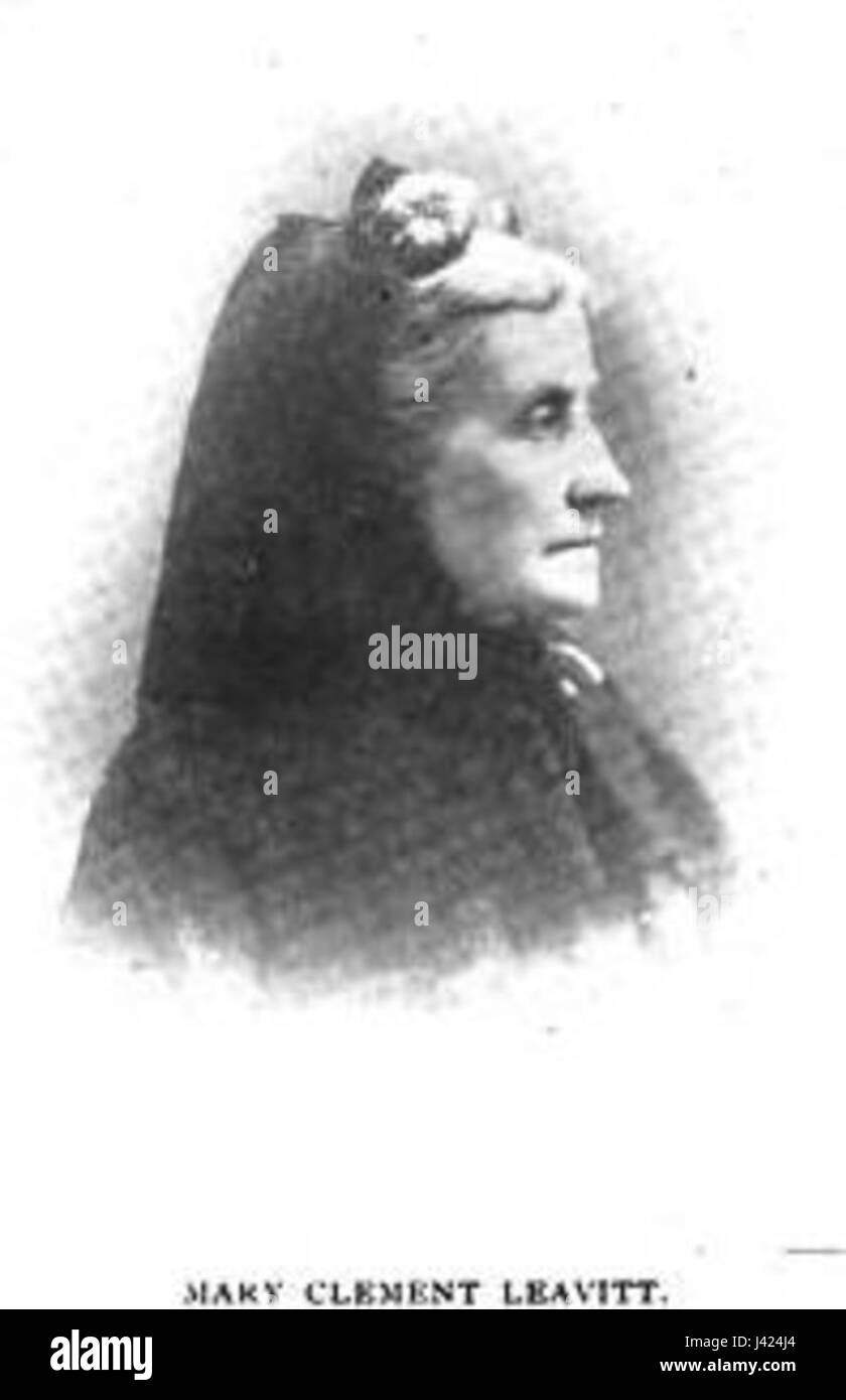 Mary Clement Leavitt Stock Photo - Alamy
