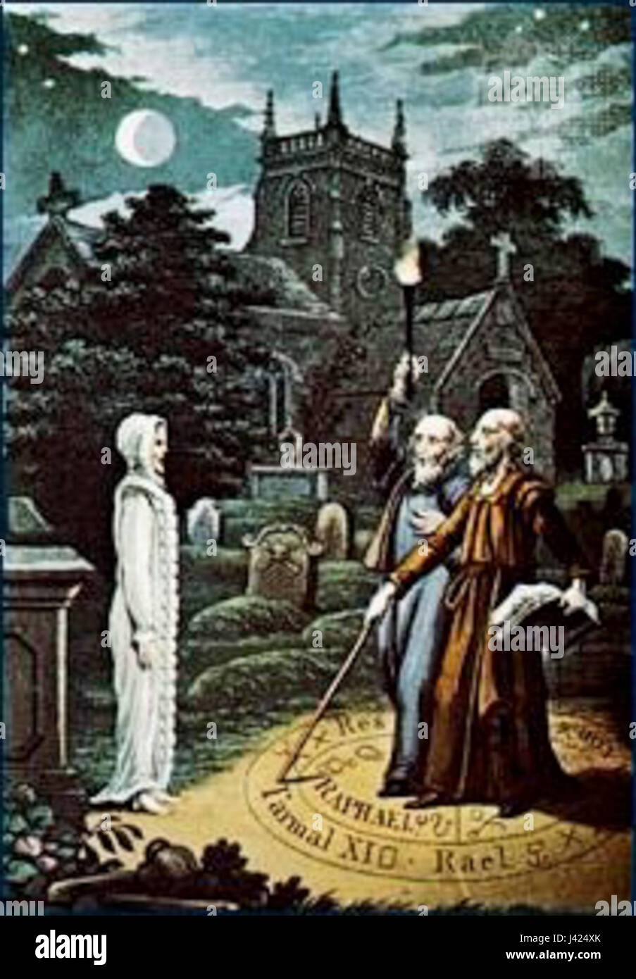 Magician Raphael 1825 Stock Photo - Alamy