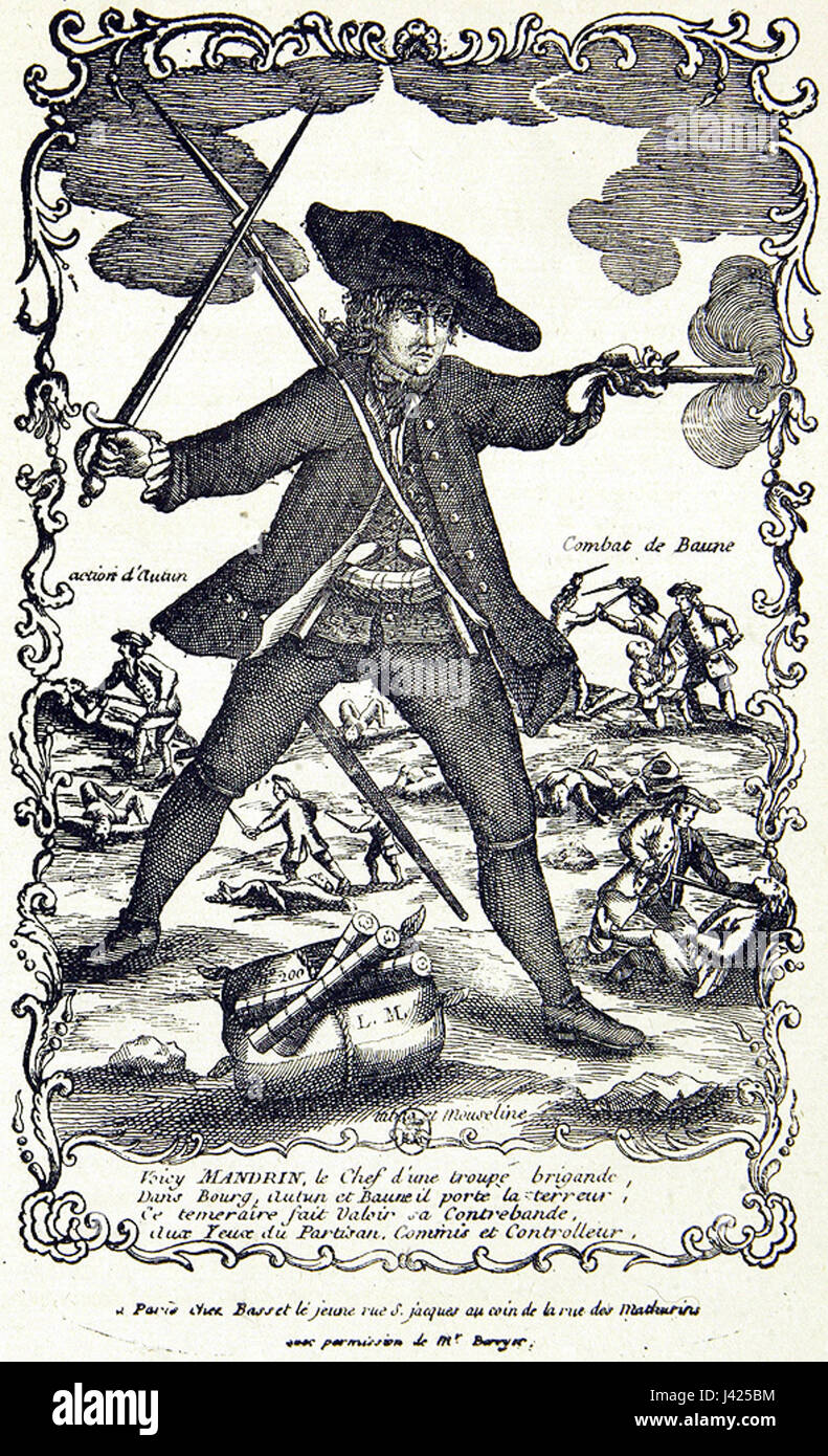 Louis Mandrin (1725 1755) 07 Stock Photo - Alamy