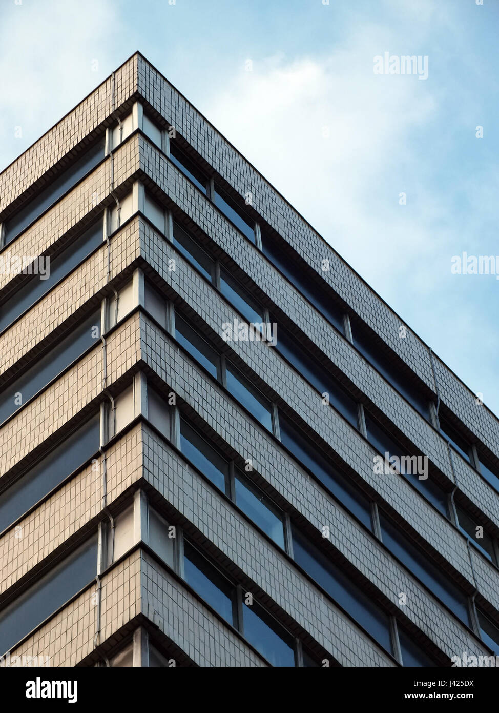 details of generic modern office building with sky Stock Photo - Alamy