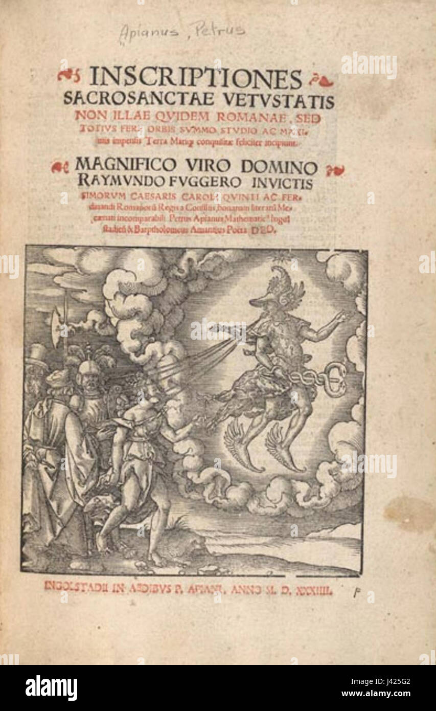 The Mercury Inscriptiones sacrosanctae vetvstatis refers to ancient ...