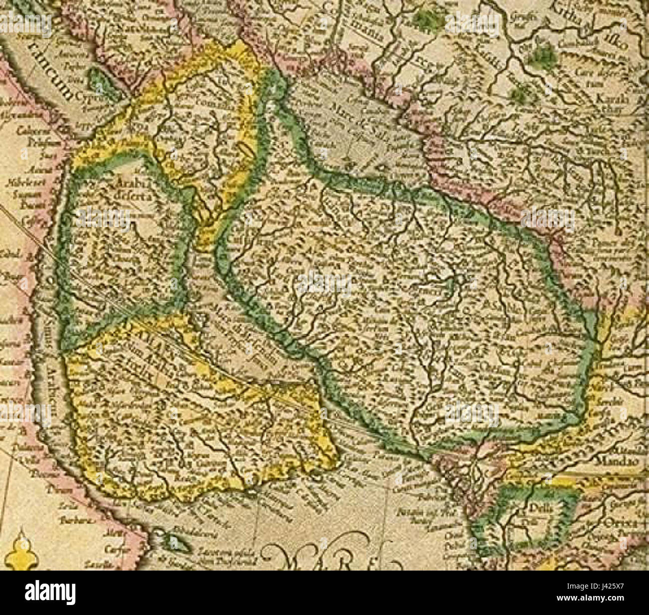 The 1595 map by Gerardus Mercator represents one of the most accurate ...