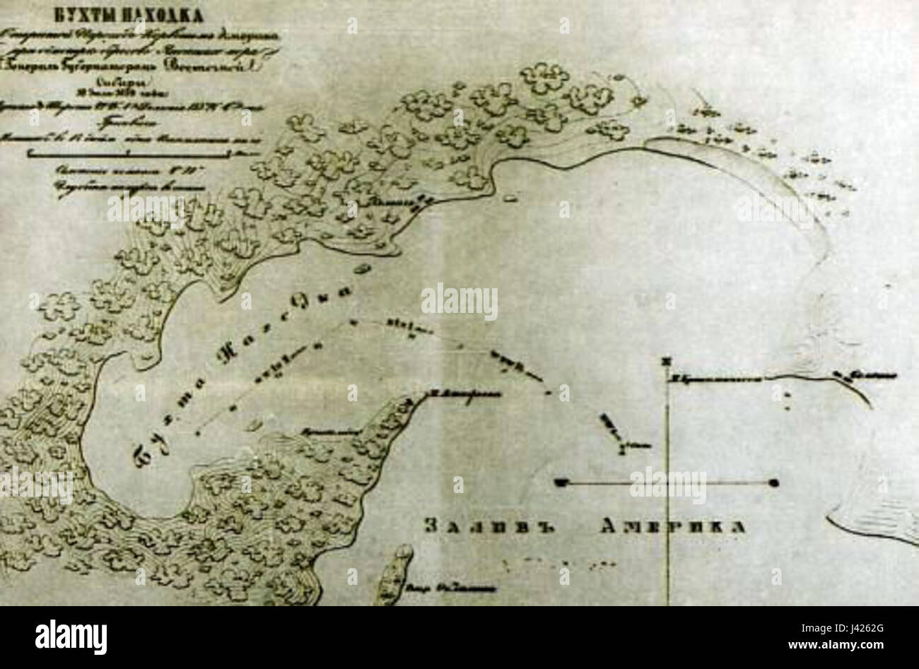 Map of harbour hi-res stock photography and images - Alamy