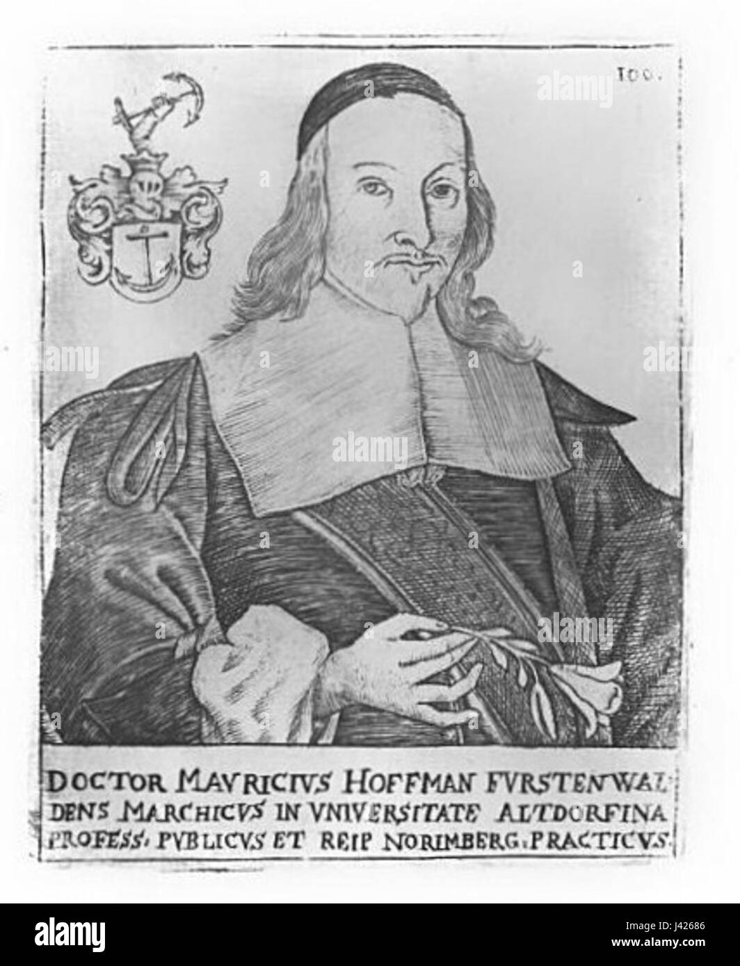 Mauricius Hoffman was a renowned artist known for his detailed works in ...