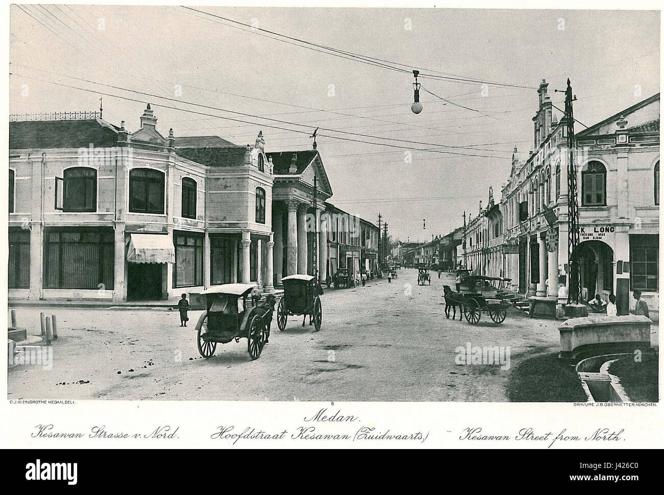 Medan Kesanvan Strasse is a street in the northern part of Medan ...