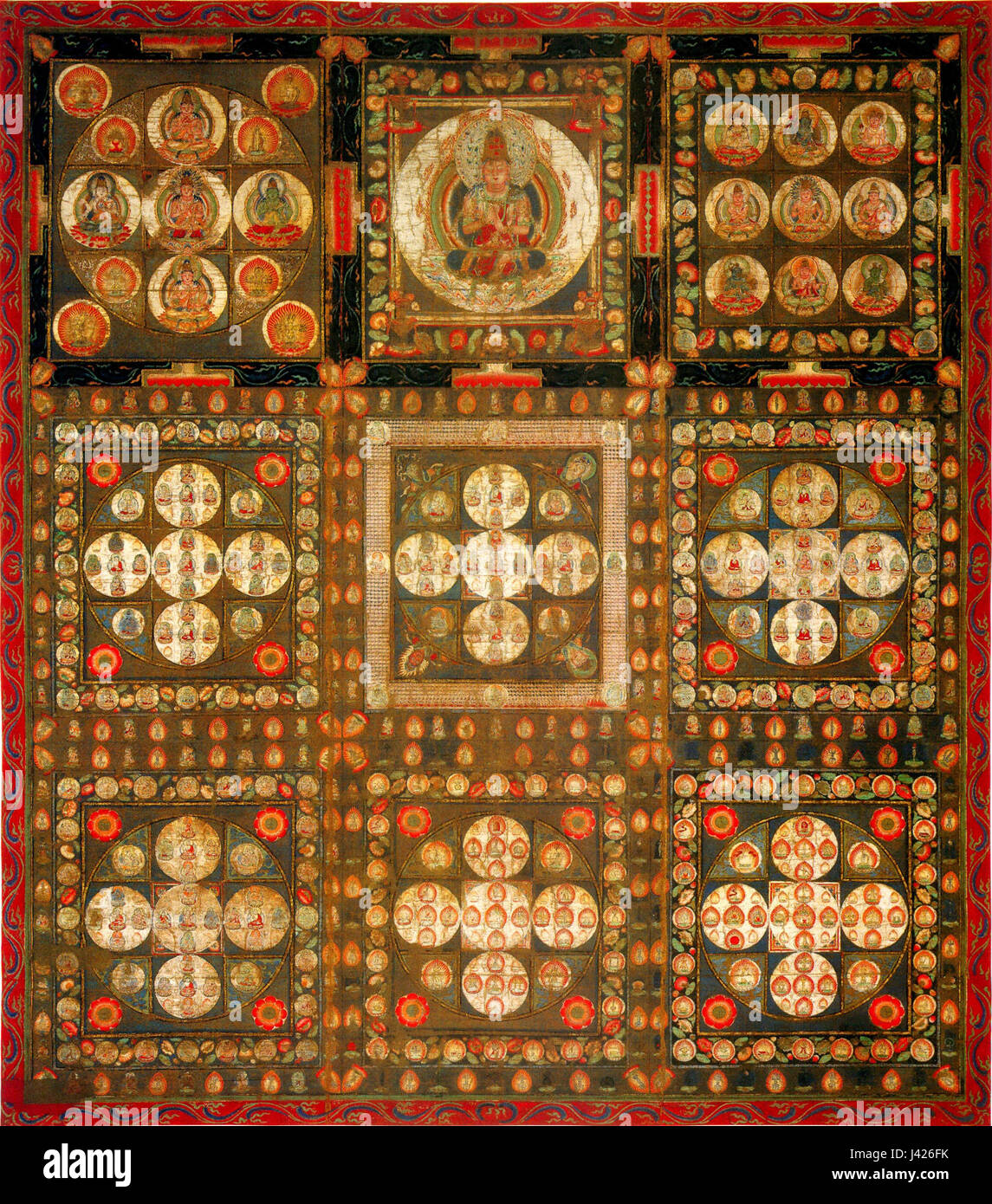 Kongokai, also known as the Diamond World Mandala, is a central concept ...