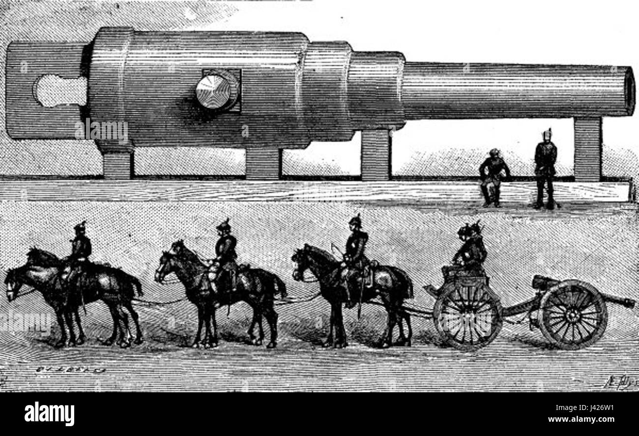 The Krupp gun refers to a series of large artillery pieces manufactured ...