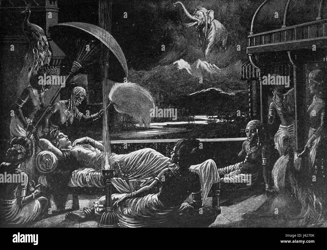 The birth siddhartha gautama Black and White Stock Photos & Images - Alamy