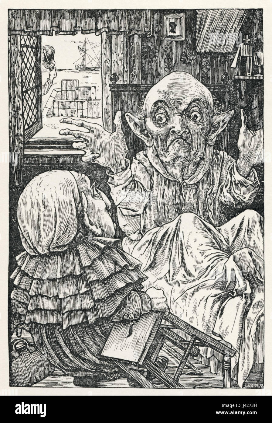 The illustration 'Hunting of the Snark' by Lewis Carroll, created by ...