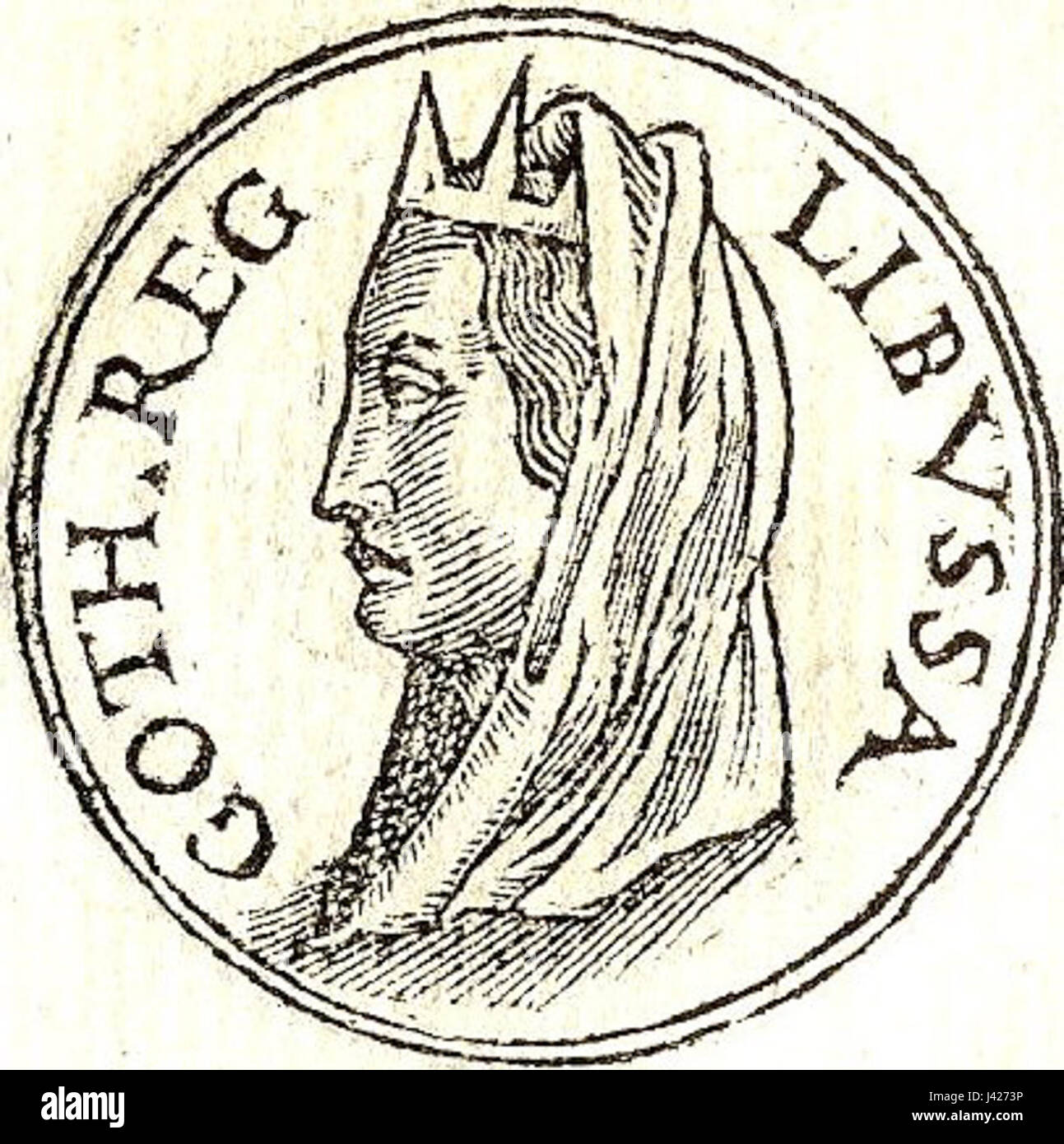 Libussa Bohemia Stock Photo - Alamy