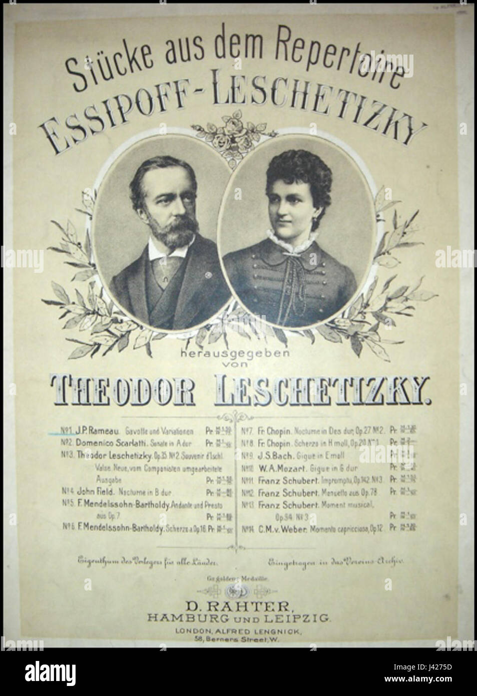 Leschetizky hi-res stock photography and images - Alamy