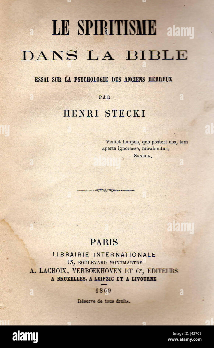 Spiritisme High Resolution Stock Photography and Images - Alamy