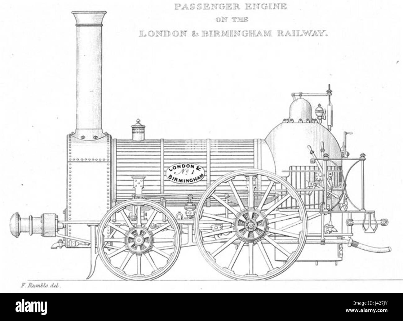 The Lonbirmp locomotive is a historical reference to a steam engine or ...
