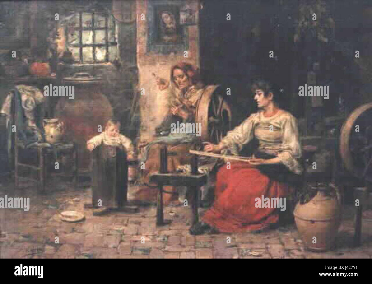 'Las tres edades' (The Three Ages) is likely an artistic work exploring ...
