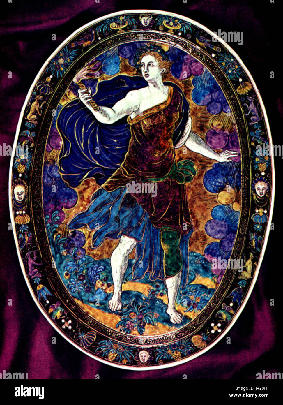 'Ceres with Torch' by Martial Reymond is a depiction of Ceres, the ...