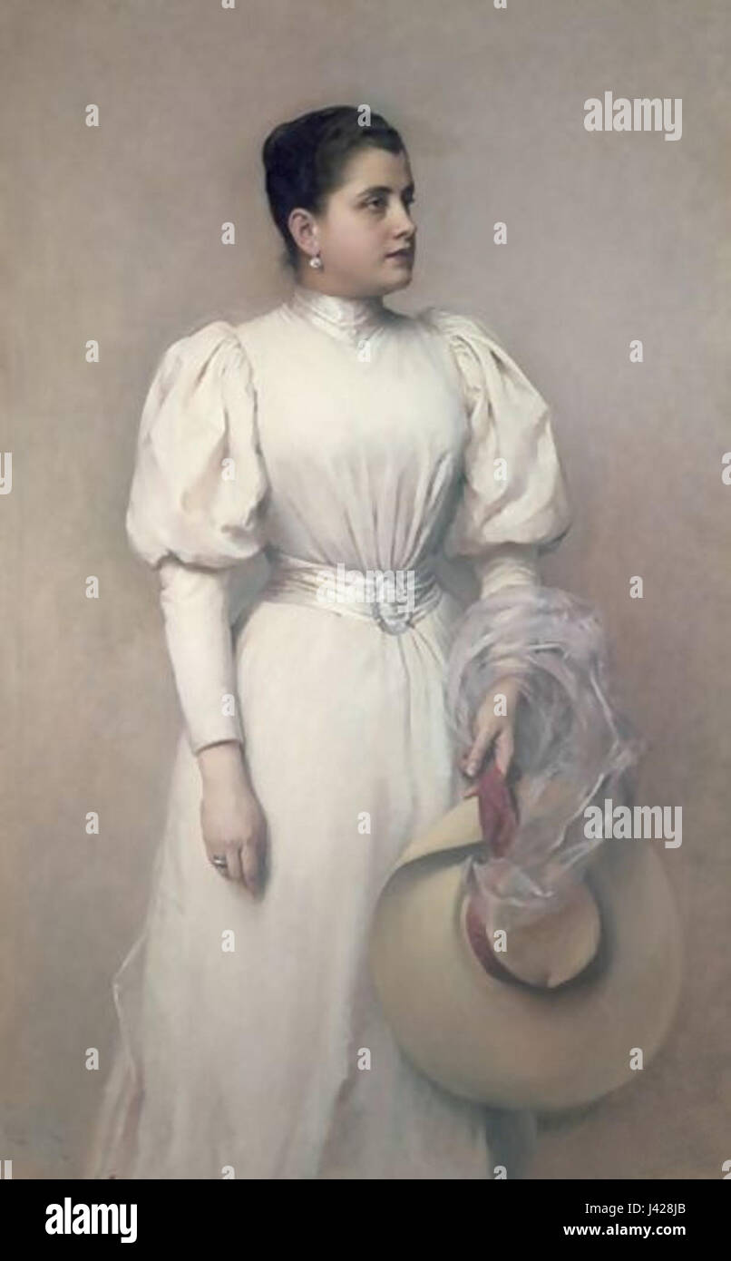 Marie Renard by Leopold Horovitz wikigallery Stock Photo - Alamy