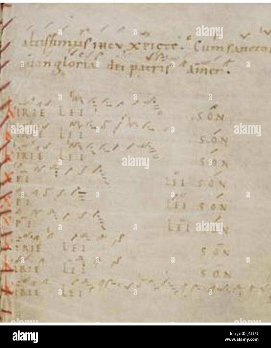 The KyrieSanktGall 68 is a religious manuscript that offers a rich ...